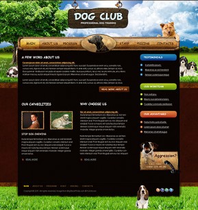 Animals & Pets templates from www.bootstrap-template.com